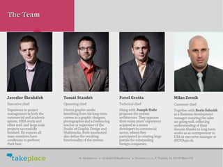 Takeplace @ Czech ICT seminar in NYC | PDF