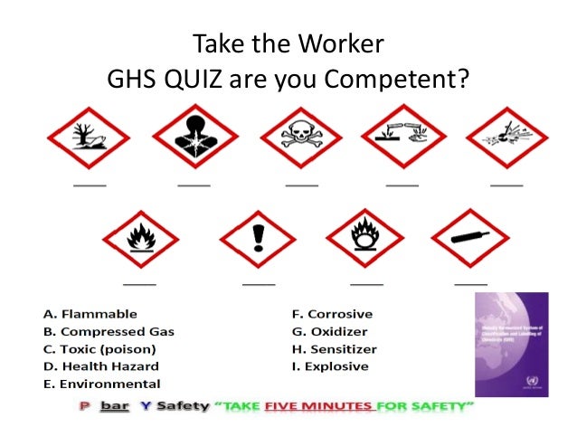 Take the worker ghs quiz are you competent