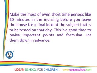 Take time to make a good study time | PPT