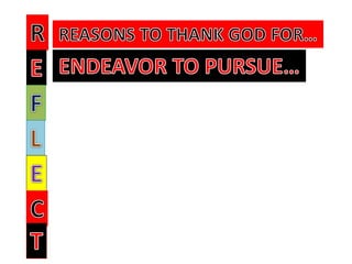 Take time to reflect and be grateful .PROTIPS/MALOI SALUMBIDES | PPTX