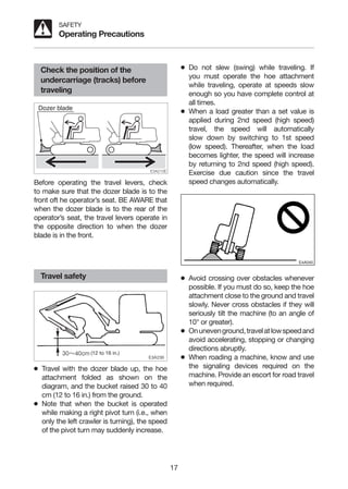 Takeuchi tb1140 hydraulic excavator operator manual serial no. 51440002 ...