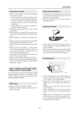 Takeuchi tb175 w hydraulic excavator service repair workshop manual ...