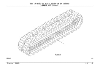 Takeuchi tb230 mini excavator parts catalogue manual (serial no ...