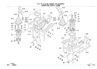 Takeuchi tl10 track loader parts catalogue manual (serial no. 201000002 ...