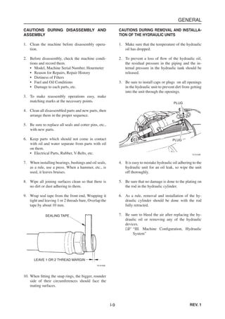 Takeuchi TL150 Crawler Loader Service Repair Workshop Manual (Serial No ...