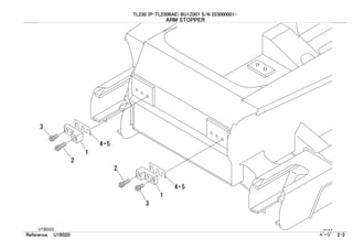 Takeuchi tl230 track loader parts catalogue manual (serial no ...