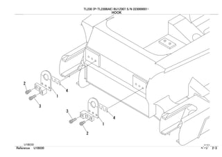 Takeuchi tl230 track loader parts catalogue manual (serial no ...