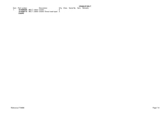 Takeuchi tl250 track loader parts catalogue manual (serial no ...