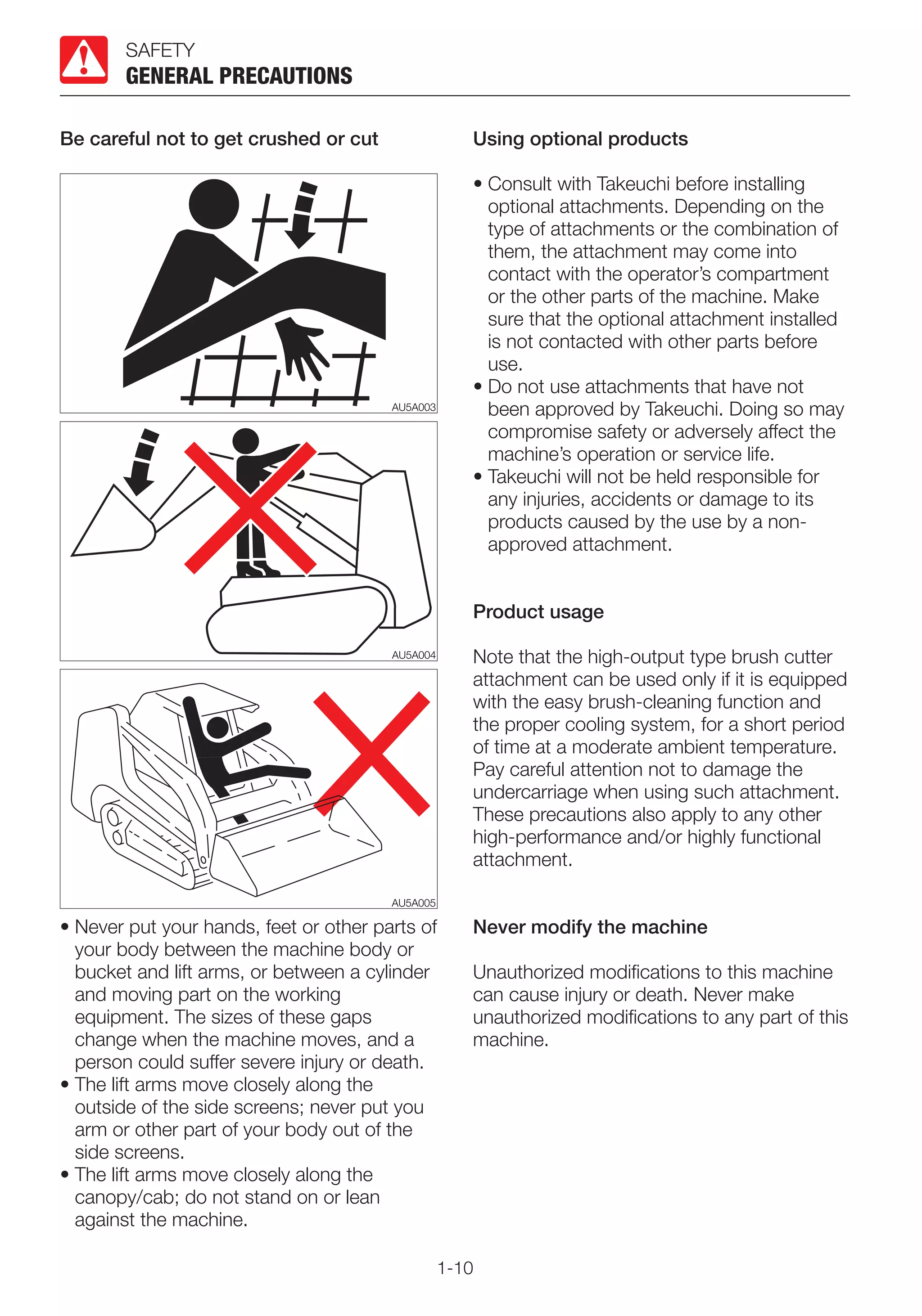 Takeuchi tl8 tl10 tl12 track loader operator manual | PDF