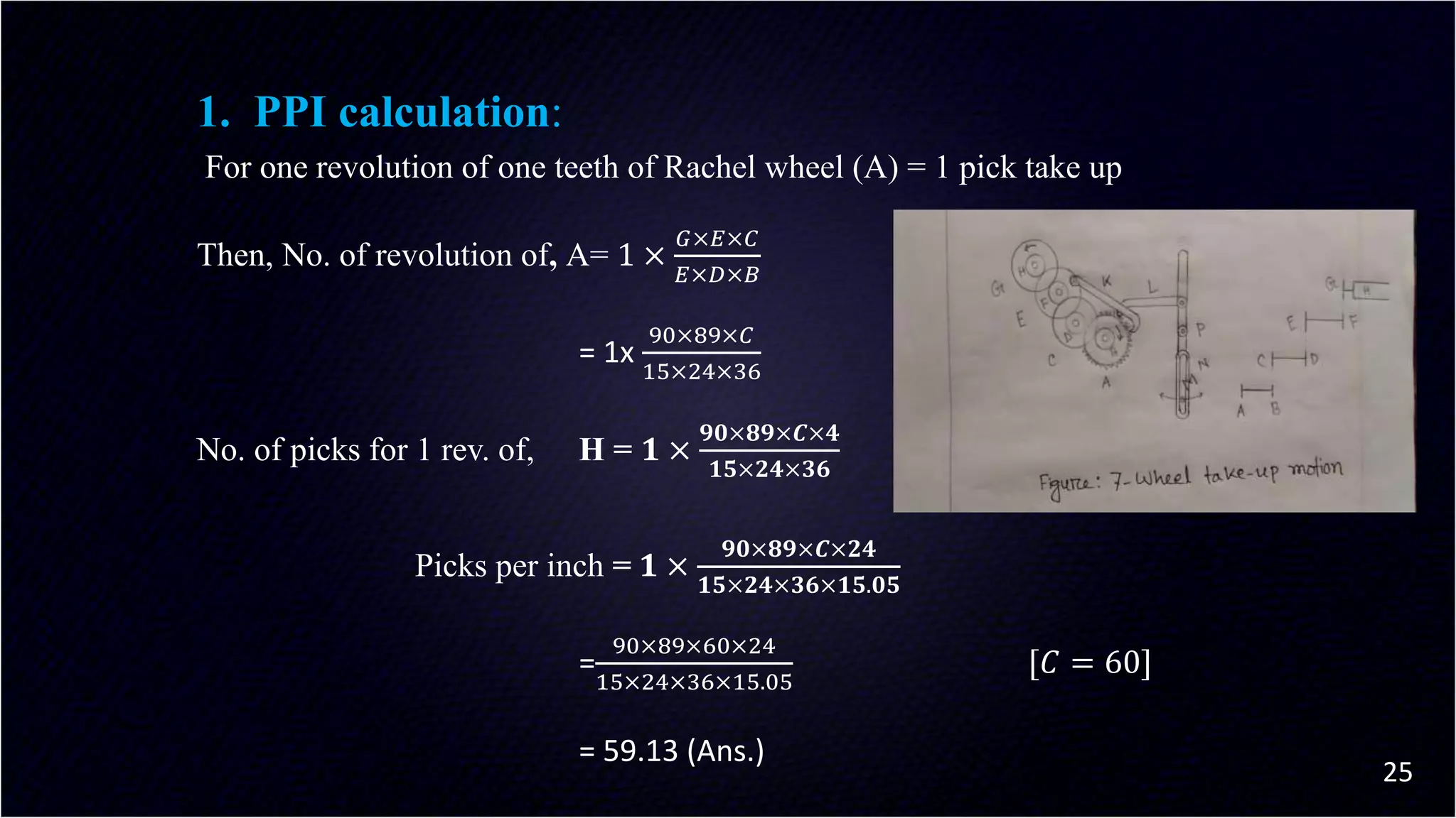 Take up mechanism | PPTX