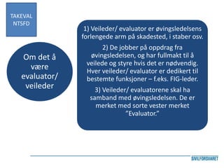 Takeval prinsipp for veiledning og evaluering | PPTX
