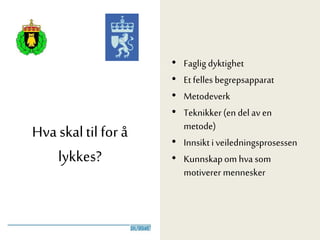 Takeval prinsipp for veiledning og evaluering | PPTX