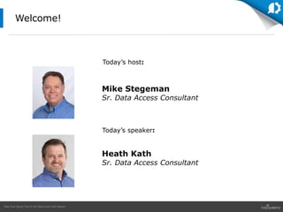 Take Your Query Tool to the Next Level | PPT