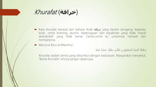 Takhayyul dan khurafat | PPT
