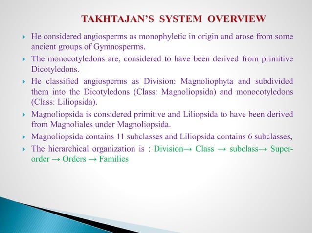 Takhtajan System of Plant Classification.pdf