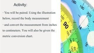 How to Take -Taking-Body-measurement-Day-2.pptx