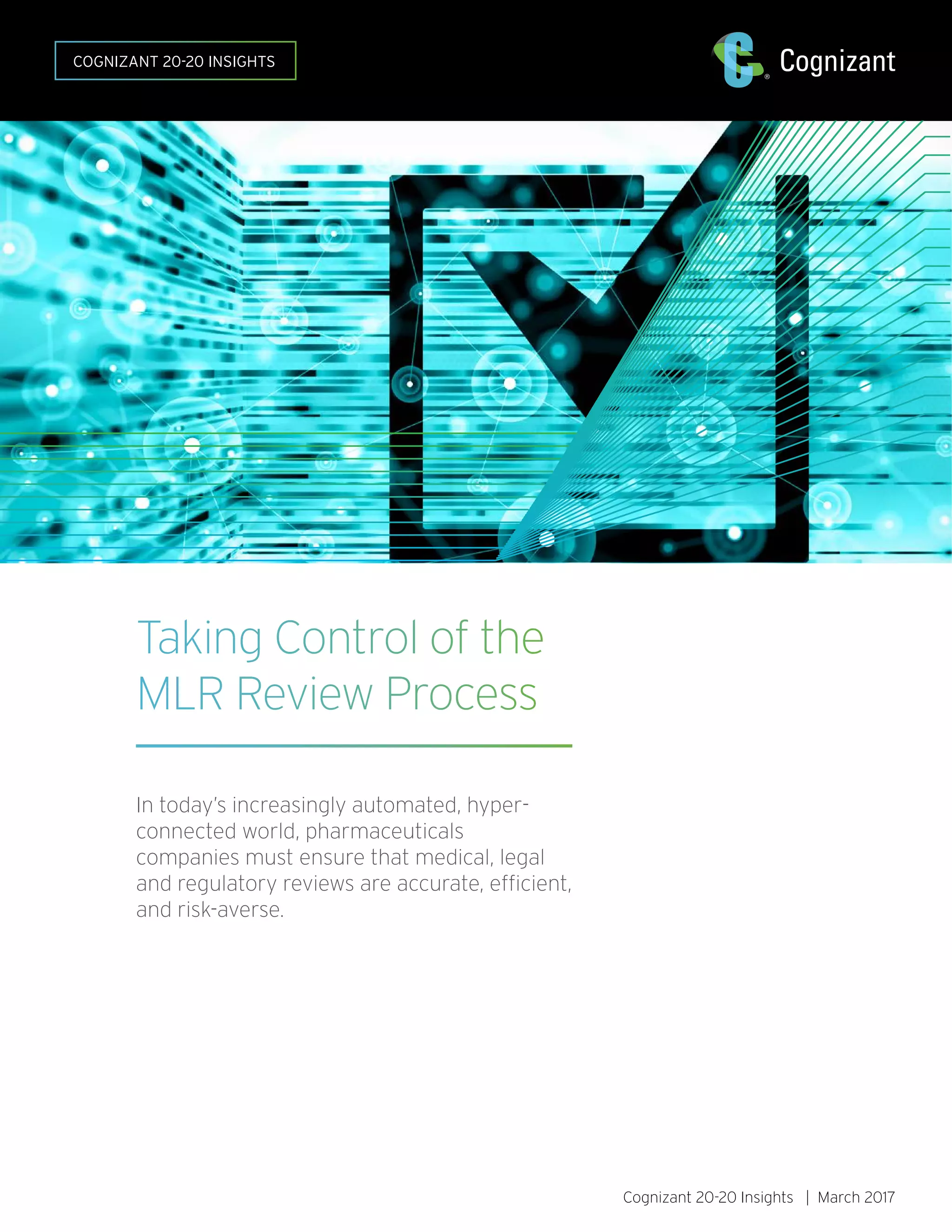 Taking Control of the MLR Review Process | PDF