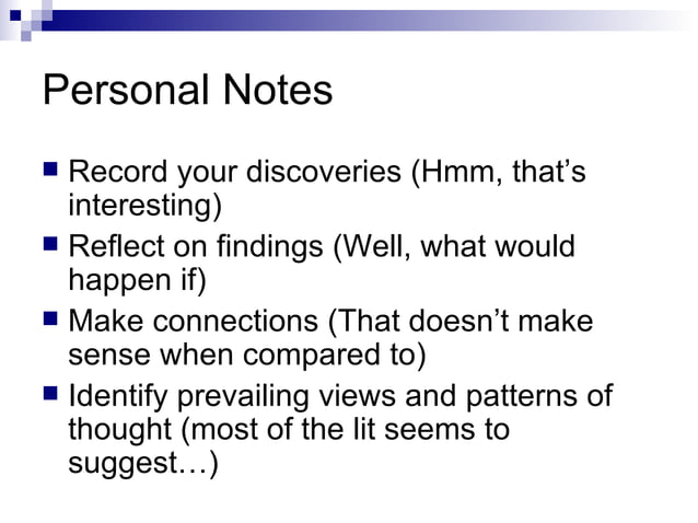 Taking Notes | PPT