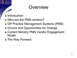 Moving Forward - Taking PMS Vendor Management to the Next Level | PDF