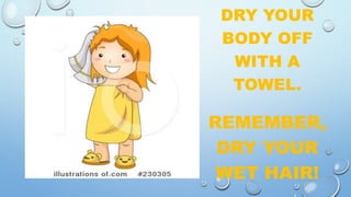 Taking a bath social story | PPTX