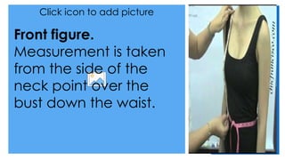TAKING ACCURATE BODY MEASUREMENTS ppt.pptx