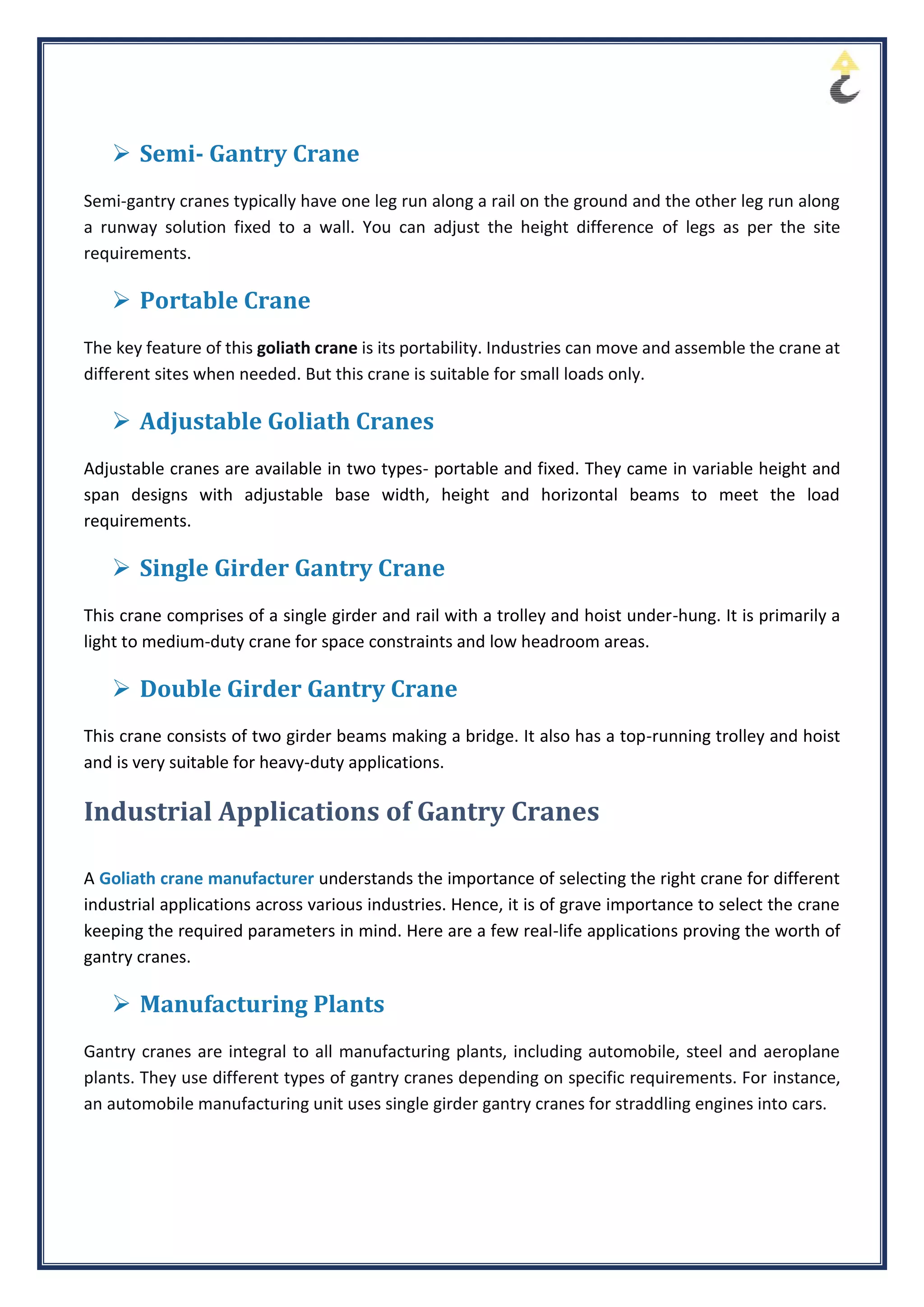 Taking a Closer Look at Gantry Crane Types and Applications.pdf