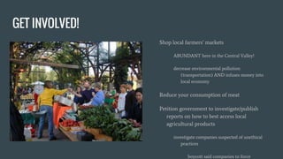Taking Action: Ethical Food Consumption | PPTX