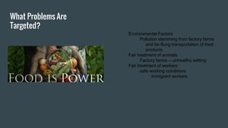 Taking Action: Ethical Food Consumption | PPTX