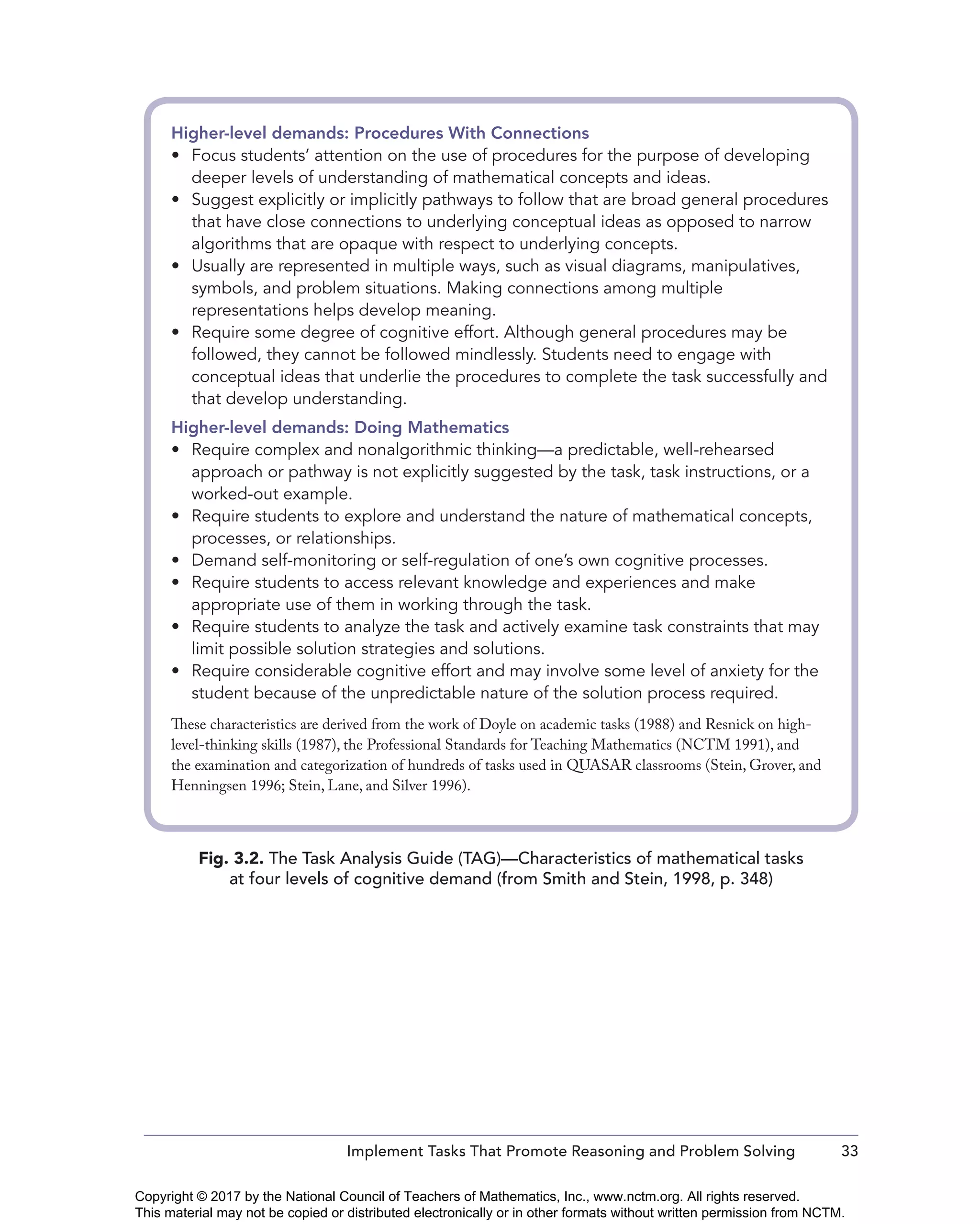 Taking Action Implementing Effective Mathematics Teaching Practices in ...
