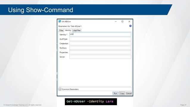 Taking Advantage of Microsoft PowerShell | PPTX