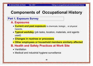Taking an effective occupational history | PDF
