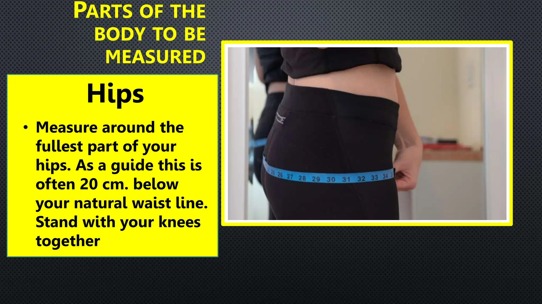 taking body measurements PowerPoint presentation | PPTX | Pregnancy ...