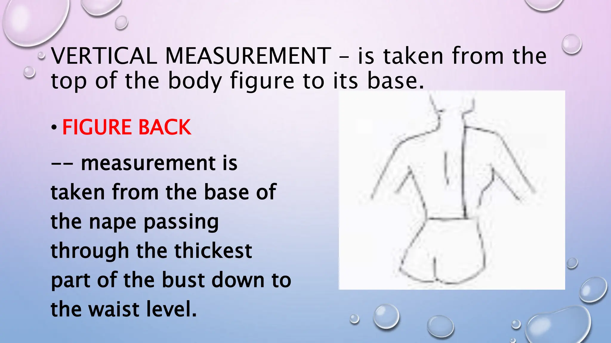 TAKING BODY MEASUREMENTS ppt grade 9...x | PPTX