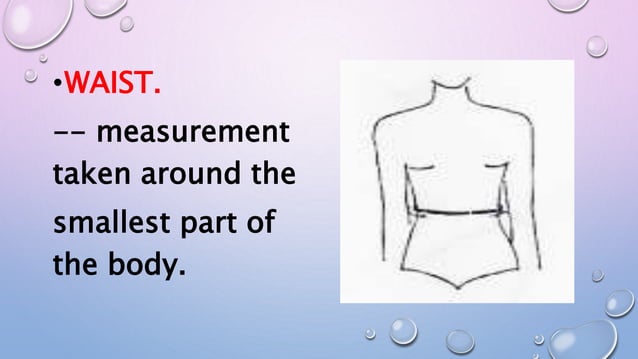 TAKING BODY MEASUREMENTS ppt grade 9...x | PPTX