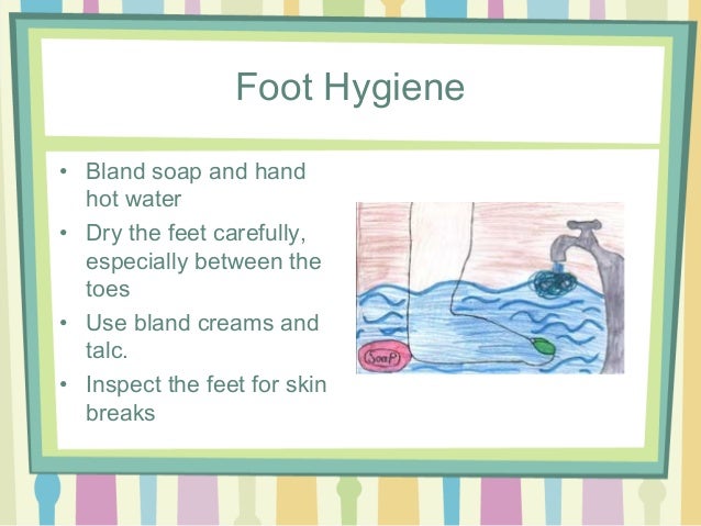 Taking care of baby’s feet