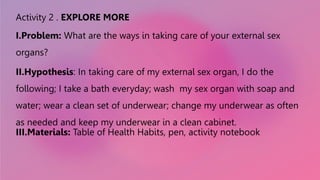 Taking care of the Human Reproductive System - Copy.pptx