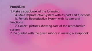 Taking care of the Human Reproductive System - Copy.pptx