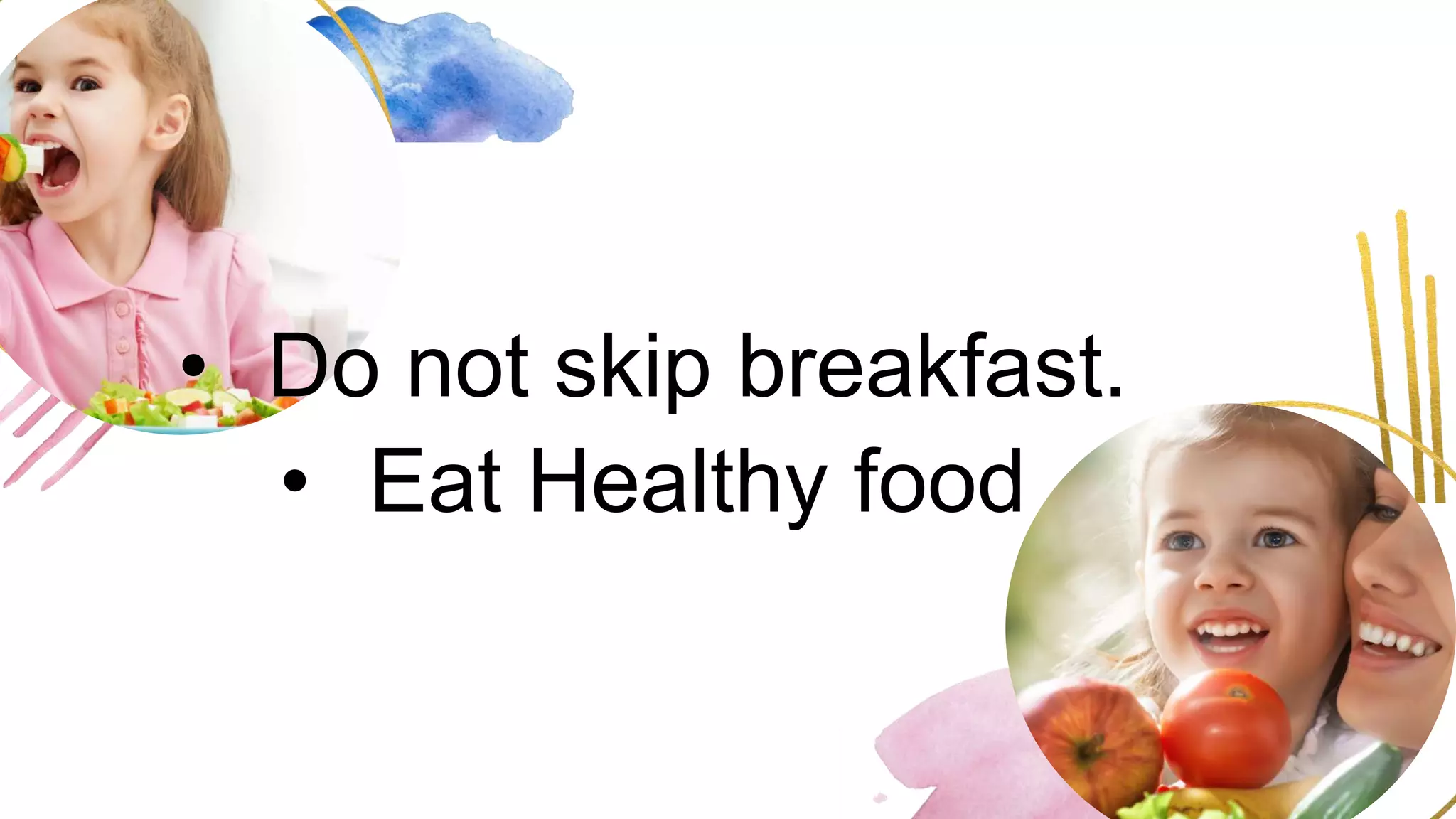 Taking care of your body | PPTX