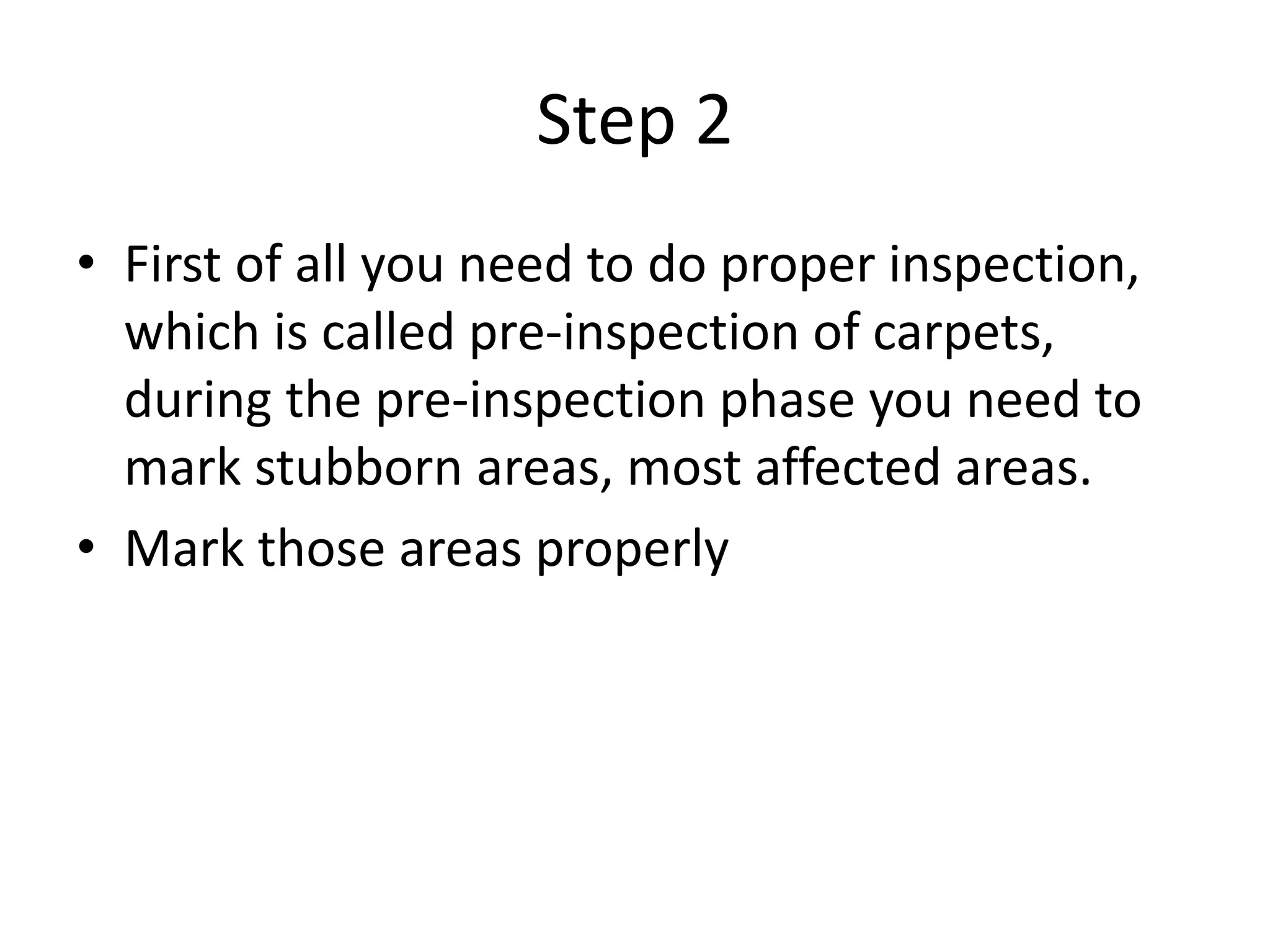 Taking care of your carpet | PPTX