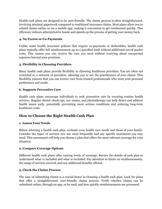 Taking Care of Yourself – Why a Health Cash Plan Might Be Your Secret ...