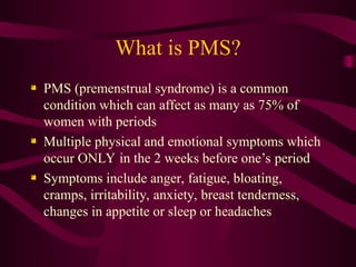 Taking Control of PMS, PMDD and Depression (Tangee).ppt