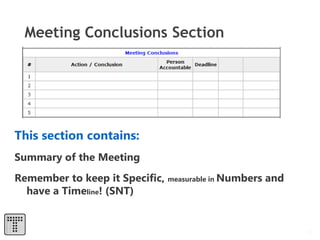 Taking Effective Meeting Minutes | PPTX
