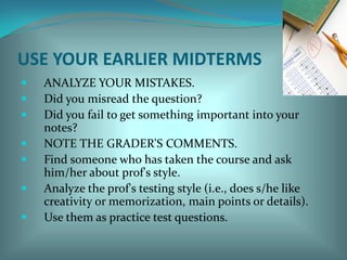 Taking exams in college | PPT