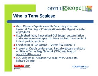 Taking Your FDM Application to the Next Level with Advanced Scripting | PPT