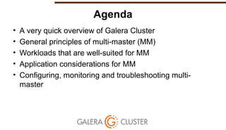 Taking Full Advantage of Galera Multi Master Cluster | PPT