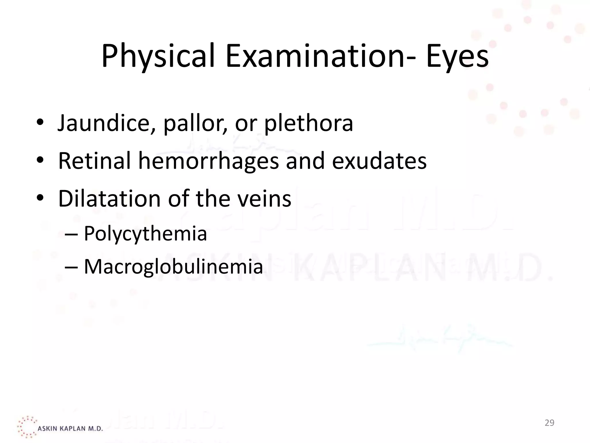 Taking History and Physical Examination in Hematology.pptx