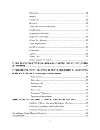 Ethical Issues in Research | PDF
