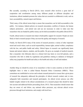 Ethical Issues in Research | PDF