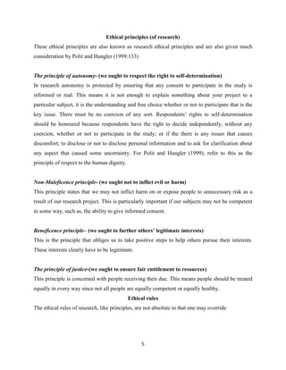 Ethical Issues in Research | PDF