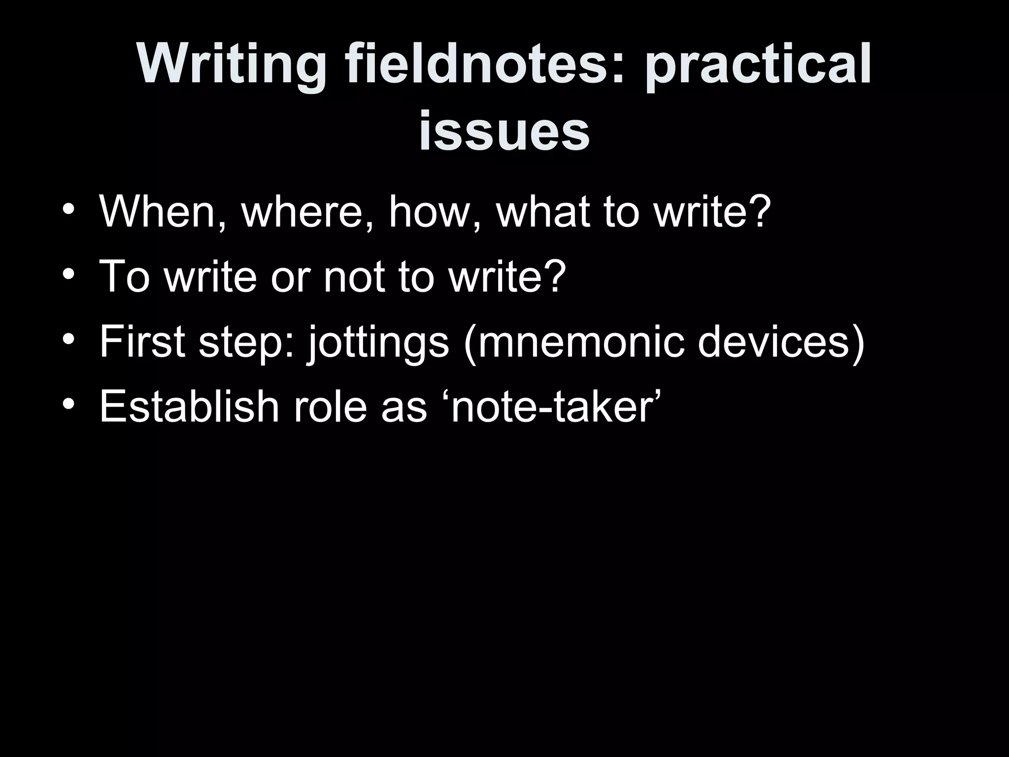 Taking notes | PPT